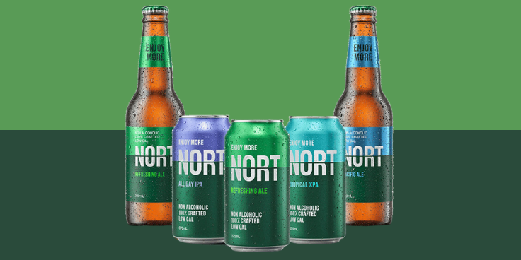 Enjoy more this July with Australia’s lowest calorie non-alc beer Nort ...